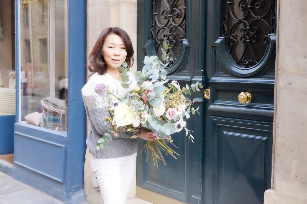 で、自信を持ってフラワー教室を開校できる | Flower Baton
